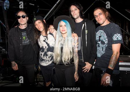 Nick Bedrosian, from left, Merritt Goodwin, Alecia 'Mixi' Demner, Randy ...