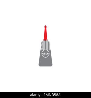 Glue icon vector isolated logo design Stock Photo - Alamy