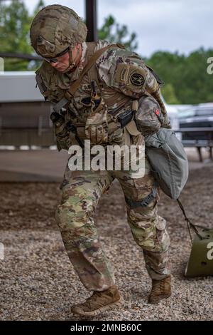Staff Sgt. Michael Breault, representing the U.S. Army Military ...