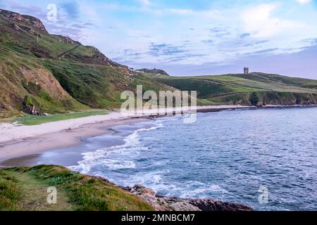 Beautiful sunset on Maghery beach in Co. Donegal - Ireland Stock Photo ...