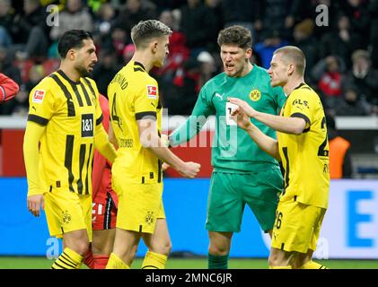 from left Julian Ryerson (Dortmund), Lars Ritzka, Karol Mets Dortmund ...