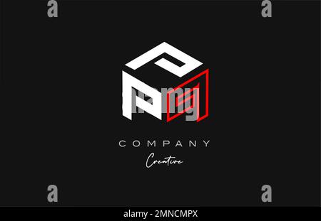 line V three letter cube alphabet letter logo icon design with polygon design. Creative template ...