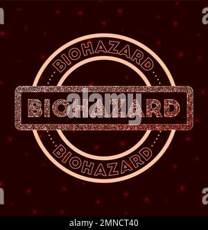 Biohazard Sign Vector Icon Stock Vector Image & Art - Alamy