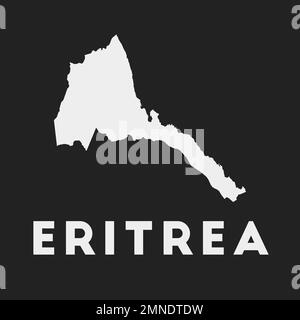 Eritrea map, stylish location icon with Eritrea map and flag. Green pin icon Stock Vector Image ...
