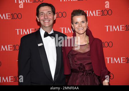 Dr. Giuliano Testa and wife Ursula attend the Time 100 Gala celebrating ...
