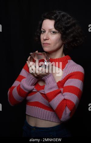 Ann Oren attending a Portrait Session during the 30th Gerardmer ...