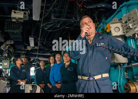 Rear Adm. Christopher Sweeney, commander, Carrier Strike Group (CSG) 11 ...