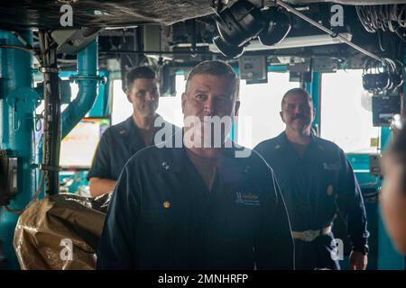 Rear Adm. Christopher Sweeney, commander, Carrier Strike Group (CSG) 11 ...