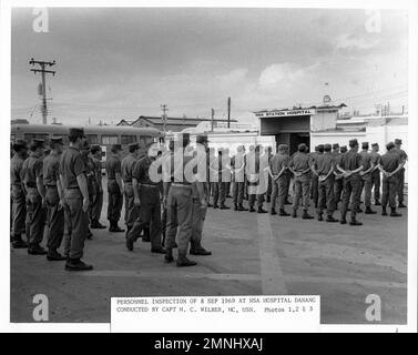 [Naval Support Activity Hospital Danang, Vietnam]. Personnel inspection ...