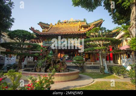 Details of Ching Chung Koon Temple at New Territories, Hong Kong, 2016 ...