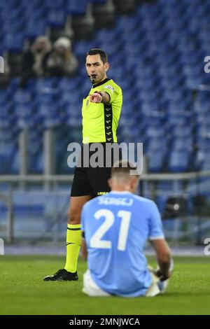 Referee Andrea Colombo during ACF Fiorentina vs Inter - FC ...