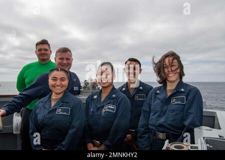 Rear Adm. Christopher Sweeney, commander, Carrier Strike Group (CSG) 11 ...