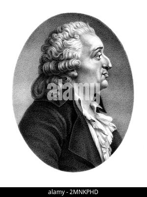 1794 ca. FRANCE : The celebrated french NICOLAS DE CONDORCET ( 1743 ...