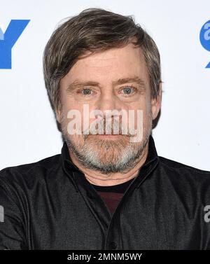 Actor Mark Hamill poses backstage before his talk with Frank Oz at 92Y ...