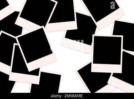 Polaroid instant photo frames Stock Photo - Alamy