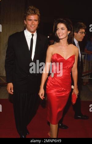 Sela Ward and Richard Dean Anderson 1986 Credit: Ralph Dominguez ...