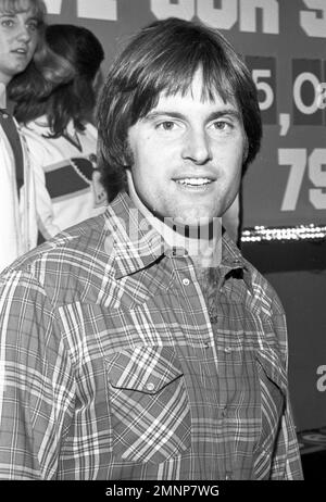 Bruce Jenner 1980 Credit: Ralph Dominguez/MediaPunch Stock Photo - Alamy