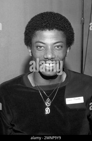 Derrel Thomas at the Save Your Sports Telethon at KHJ TV Studios in Los ...