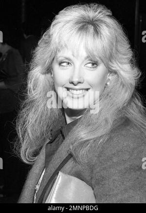 Morgan Fairchild at the Save Your Sports Telethon at KHJ TV Studios in ...