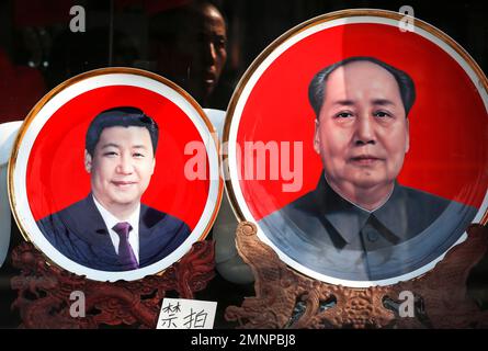 Mao Zedong, leader of Communist faction of the Chinese armed forces ...