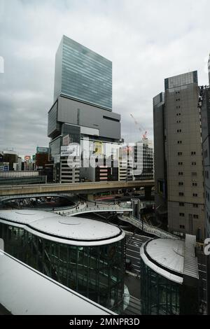 The modern Shibuya Stream building in Shibuya, Tokyo, Japan Stock Photo ...