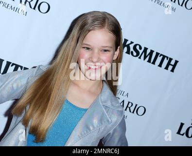 Madeleine Guilbot arrives at The Los Angeles Premiere of The Locksmith ...