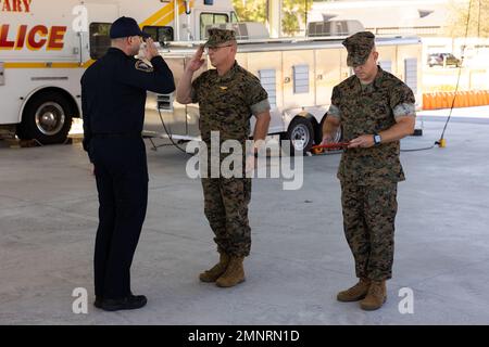 Timothy Helm, left, police officer, Headquarters and Headquarters ...