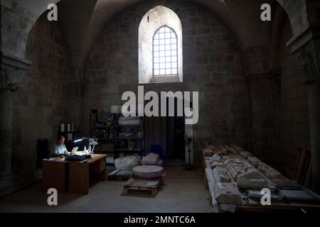 The Edicule, which encloses what is believed to be the tomb of Jesus ...