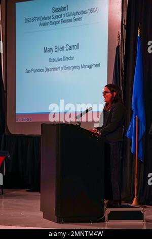 Mary Ellen Carroll, executive director of the San Francisco Department ...