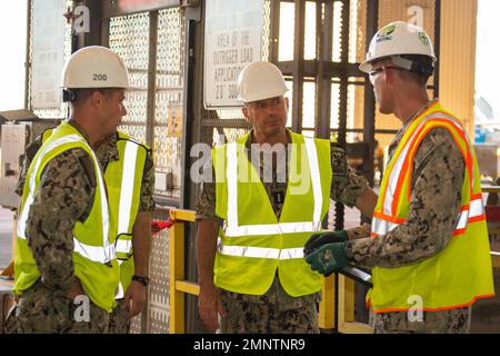 KINGS BAY, Ga. (Oct. 6, 2022) Vice Adm. Jim Kilby, commander Task Force ...