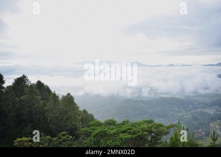 Lolai the land above the clouds in the regency of North Toraja - South ...