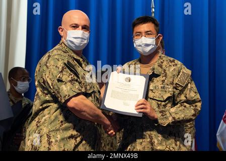 Capt. Steve Aboona, commanding officer of Navy Medicine Readiness and ...
