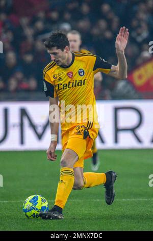 Stefano Moreo (Pisa) during Genoa CFC vs Pisa SC, Italian soccer Serie ...