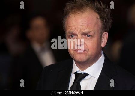 Toby Jones poses for photographers upon arrival for the premiere of the ...