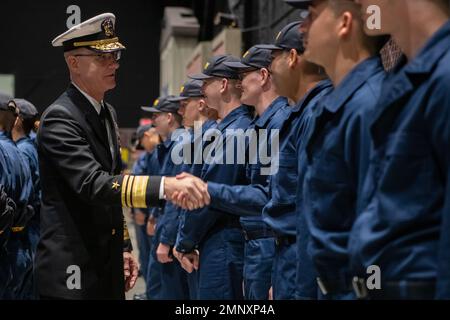 Vice Admiral Yancy Lindsey, commander, Navy Installations Command ...