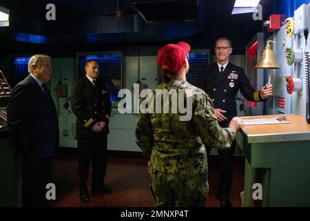 Vice Admiral Yancy Lindsey, commander, Navy Installations Command ...