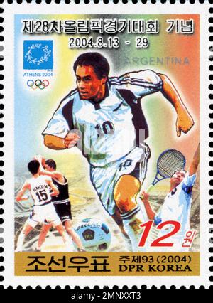 FOOTBALL - OLYMPIC GAMES 2004 - ATHENS - FINAL - 28/08/2004 - ARGENTINA ...