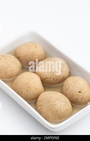 Indian Mithai Gurer Rosogolla Also Called Rasgulla, Rasagola, Rosgola ...