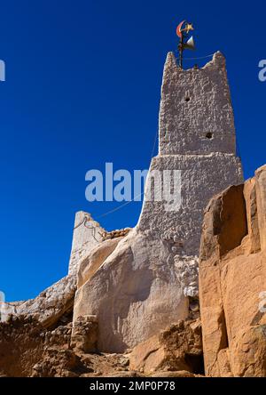 Ksar Zelouaz old mosque, North Africa, Djanet, Algeria Stock Photo - Alamy
