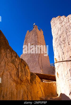 Ksar Zelouaz old mosque, North Africa, Djanet, Algeria Stock Photo - Alamy