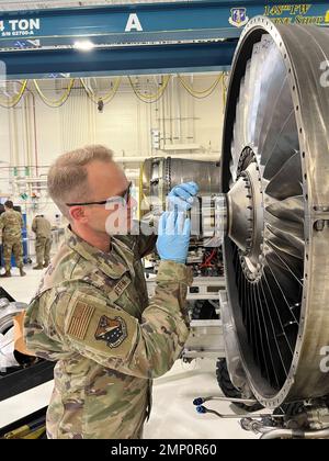 Aerospace Propulsion specialists assigned to the 148th Fighter Wing ...