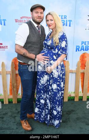 Dominic Lewis arrives with his family at the world premiere of "Peter ...