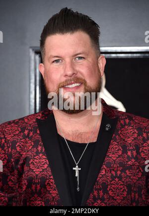 Matt Maher arrives at the 60th annual Grammy Awards at Madison Square ...