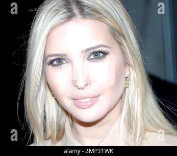 Ivanka Trump shows off her beautiful eyes during Mercedes-Benz Fashion ...