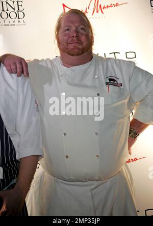 "Iron Chef" Mario Batali arrives for the South Beach Wine & Food ...