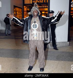 Flava Flav makes an appearance at MTV's TRL studios in New York, NY. 2 ...