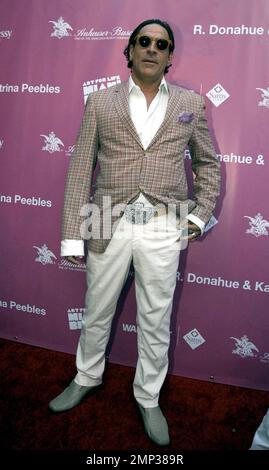David Negri attends Russell Simmons' event Art for Life at The Bath ...