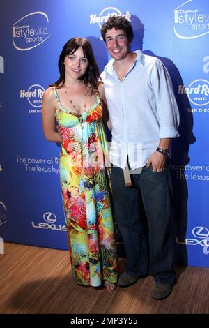 Jason Biggs walks the red carpet at the Lexus Style Villa Sports party ...