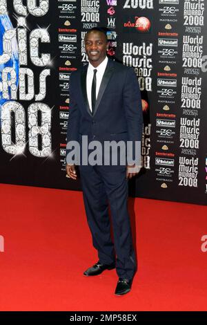 Akon attends the 2008 World Music Awards in Monte Carlo. The World ...