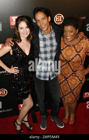 Alison Brie, Daniel Pudi, and Yvette Nicole Brown at the TV Guide Hot ...